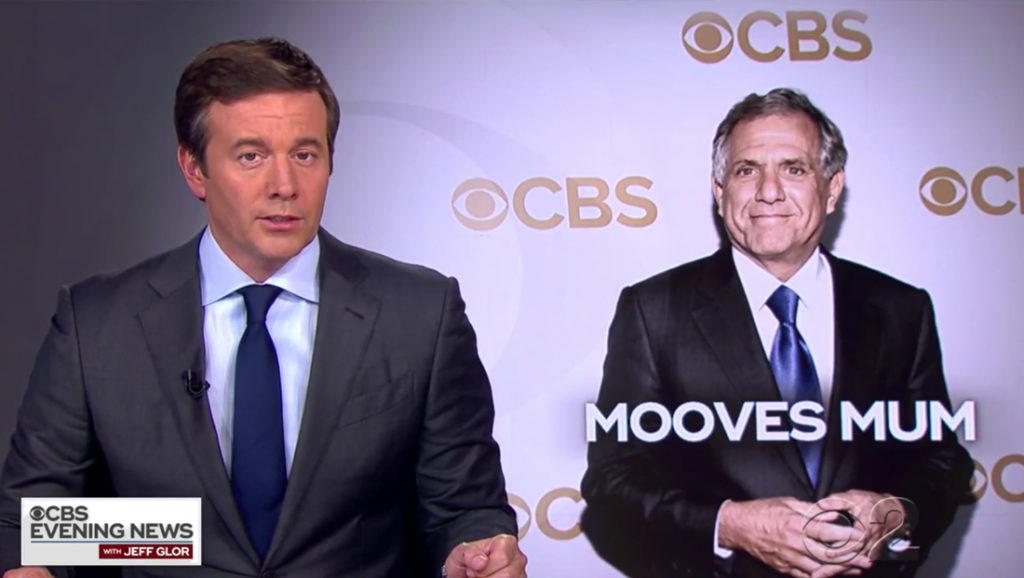 'CBS Evening News' can't spell the name of its company's CEO ...