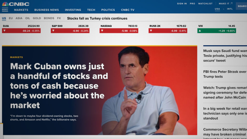 CNBC launches new website beta - NewscastStudio