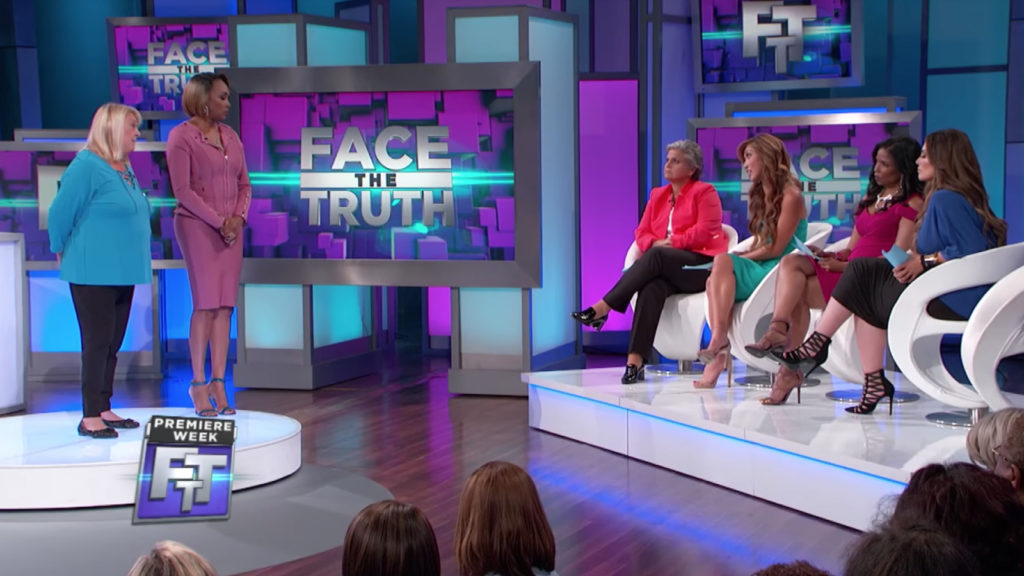 'Face the Truth' uses another show's set as a 'foundation' - NewscastStudio