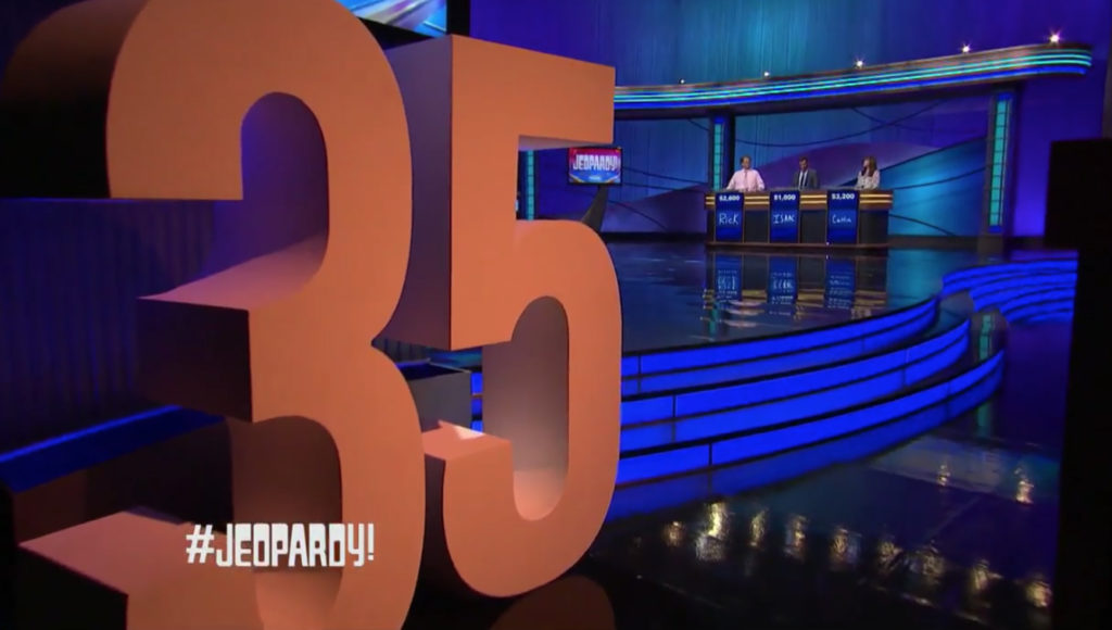 'Jeopardy!' pays tribute to iconic elements, topics in 35th anniversary ...