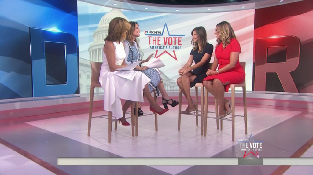 'Today' uses video walls, augmented reality for 'The Vote' segments ...