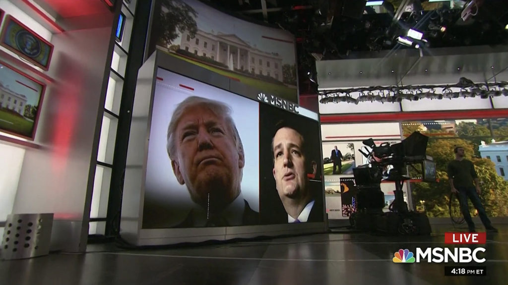 MSNBC continues 3A evolution with balcony removal - NewscastStudio