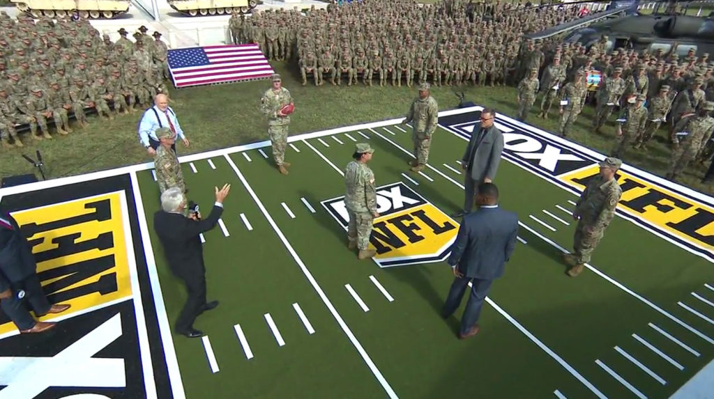 Fox takes NFL pregame show on the road for Veterans Day - NewscastStudio