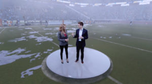 Weather Channel's latest immersive mixed reality takes to the football ...
