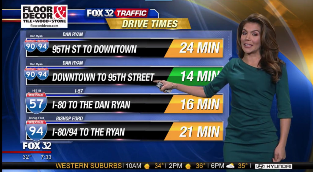 ABC 7 Chicago updates traffic maps, how it shows travel times ...
