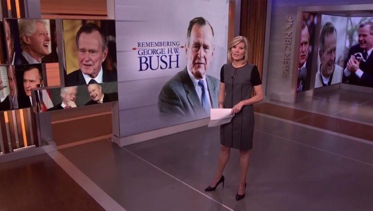 George H.W. Bush coverage continues to lead on Sunday night newscasts ...