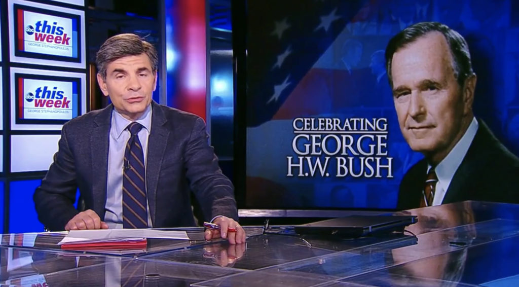 Sunday morning shows pay tribute to George H.W. Bush - NewscastStudio