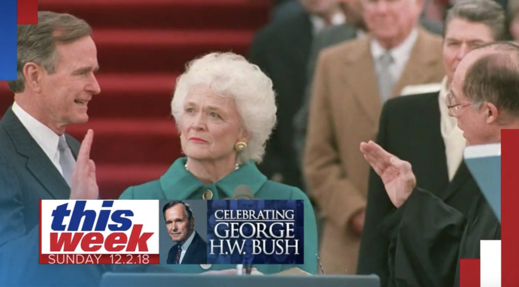 Sunday morning shows pay tribute to George H.W. Bush - NewscastStudio