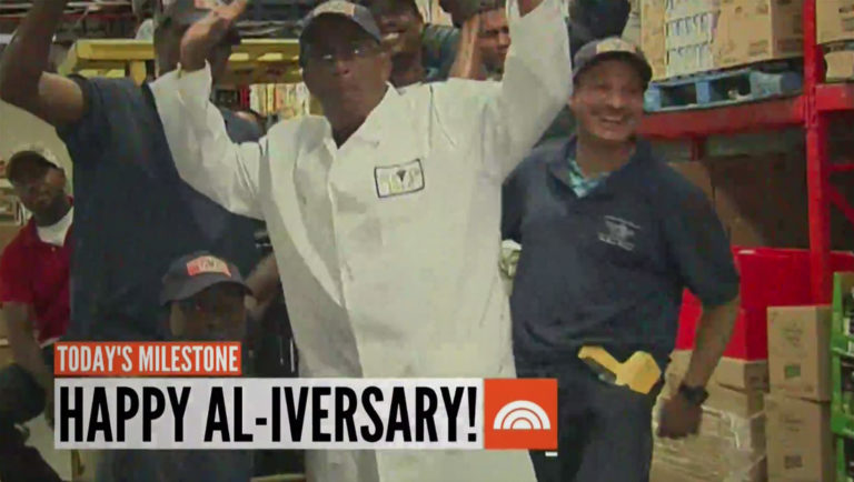 NBC celebrates Al Roker's 'Al-iversary' with look back — and cake ...