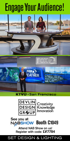 Reshet 13 Broadcast Set Design Gallery