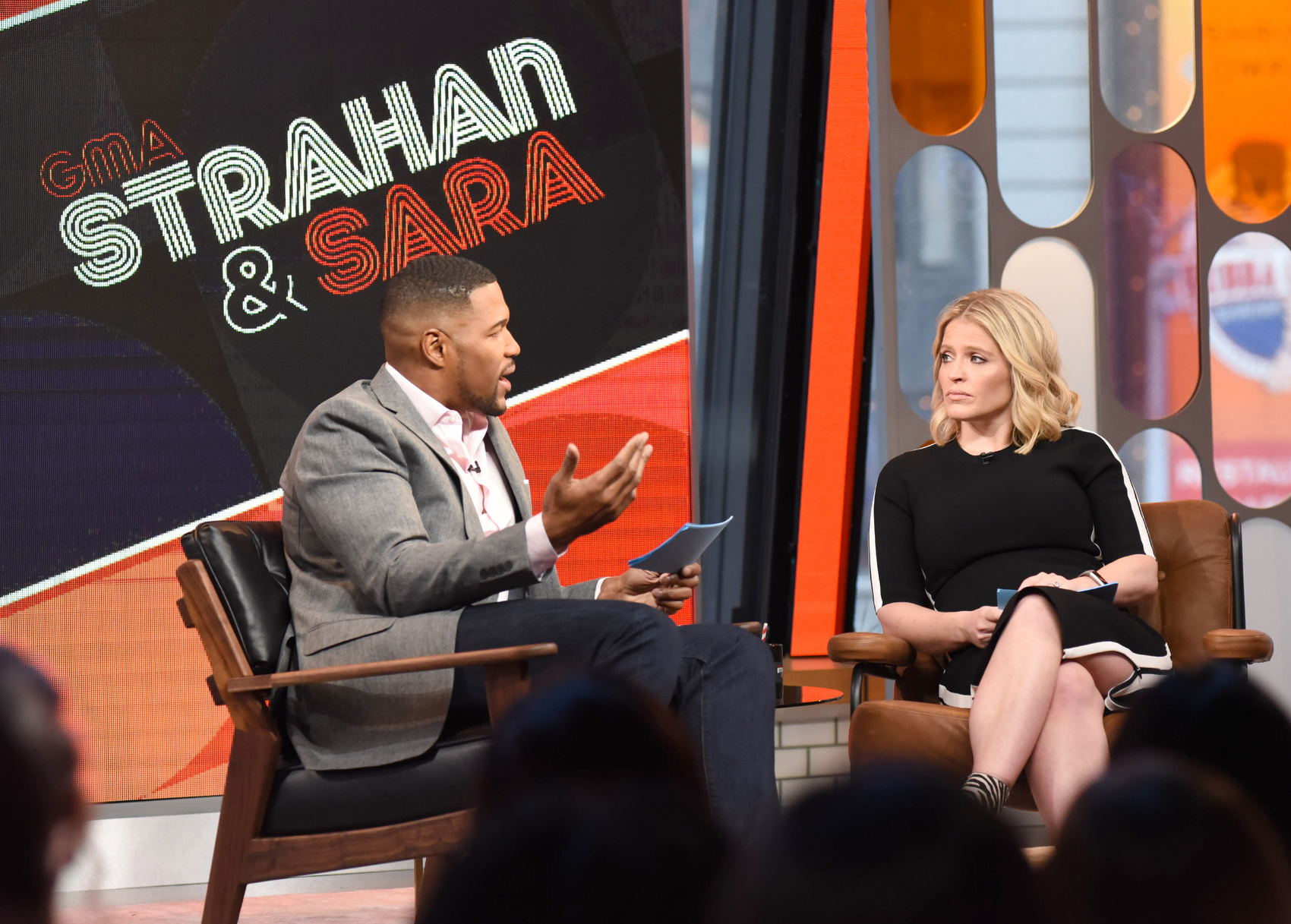 Strahan & Sara Broadcast Set Design Gallery