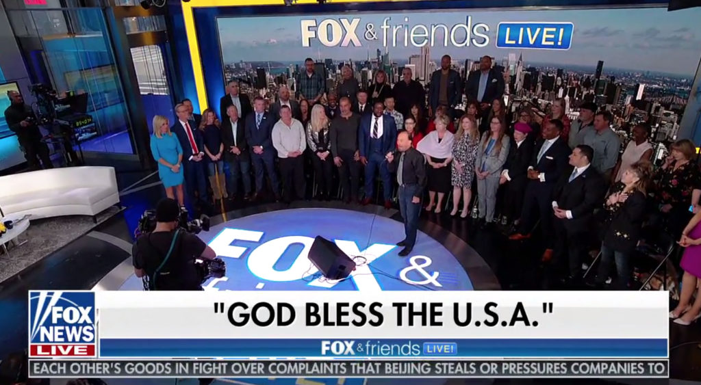 'Fox & Friends' runs studio audience test - NewscastStudio