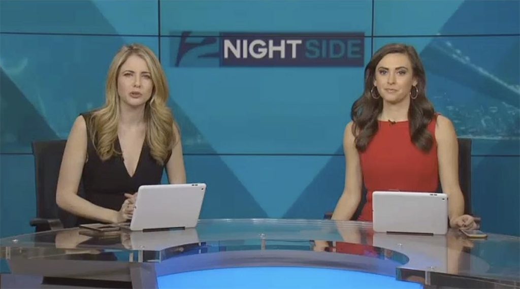 News 12 Brooklyn debuts flexible new set - NewscastStudio