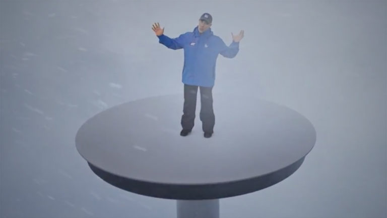 Weather Channel uses IMR tech to explain ice storms - NewscastStudio