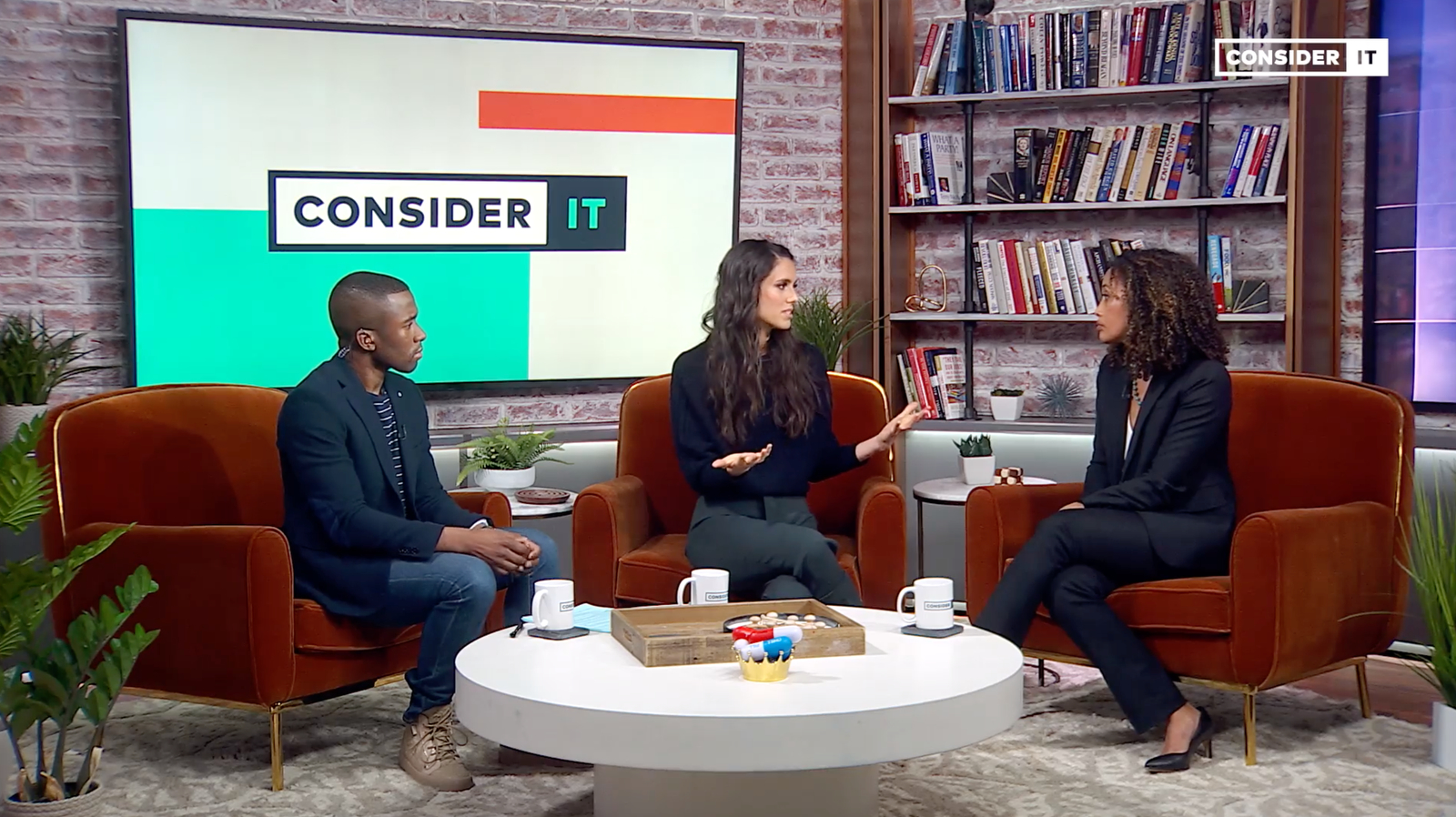 Consider It Broadcast Set Design Gallery