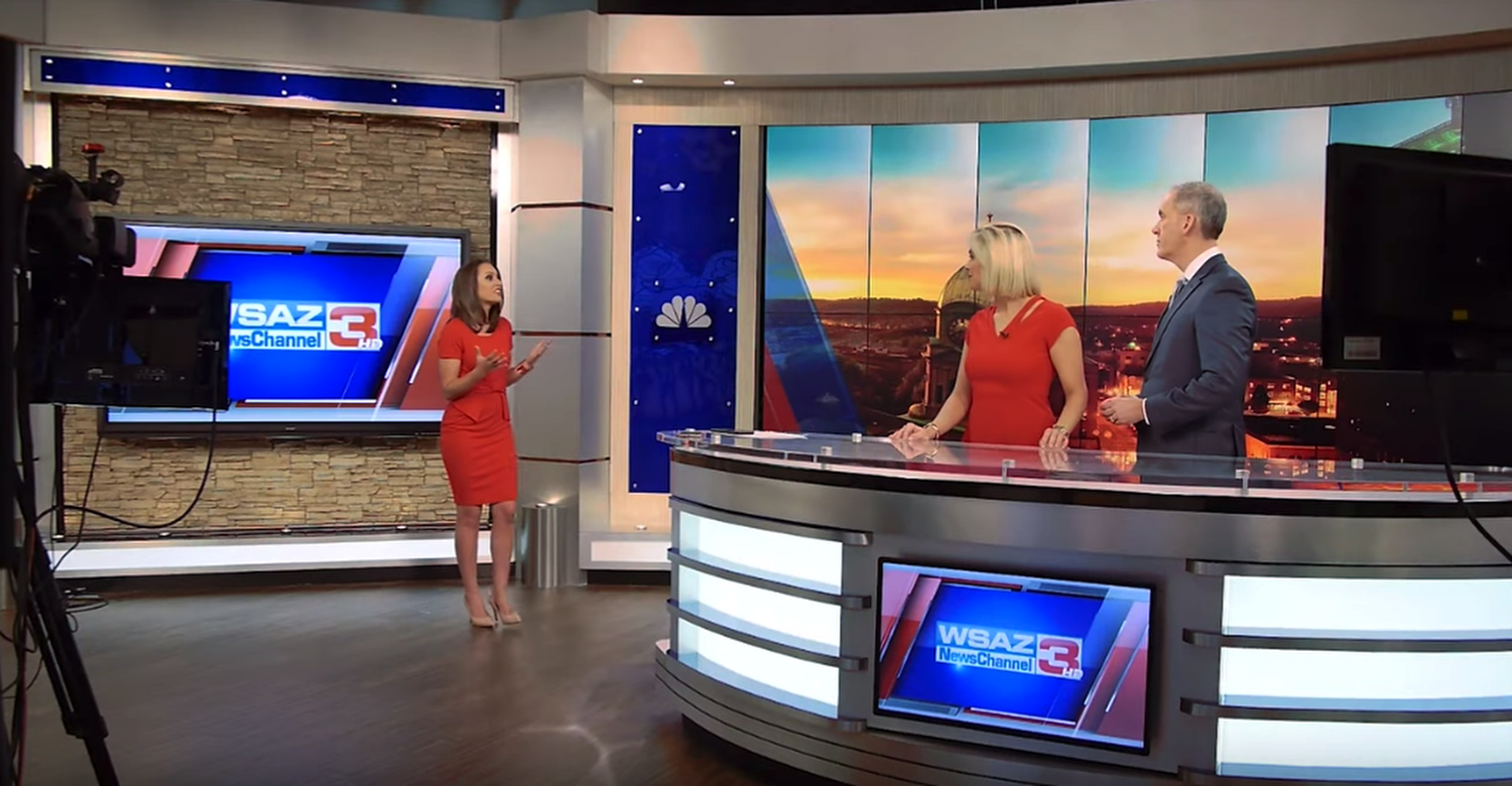 WSAZ Broadcast Set Design Gallery