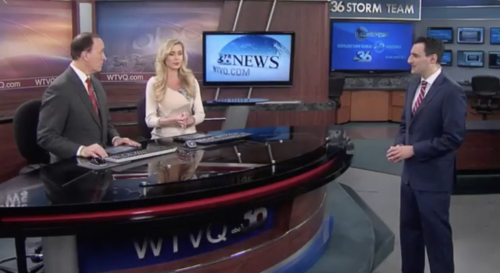 Lexington station marks last day on old set - NewscastStudio