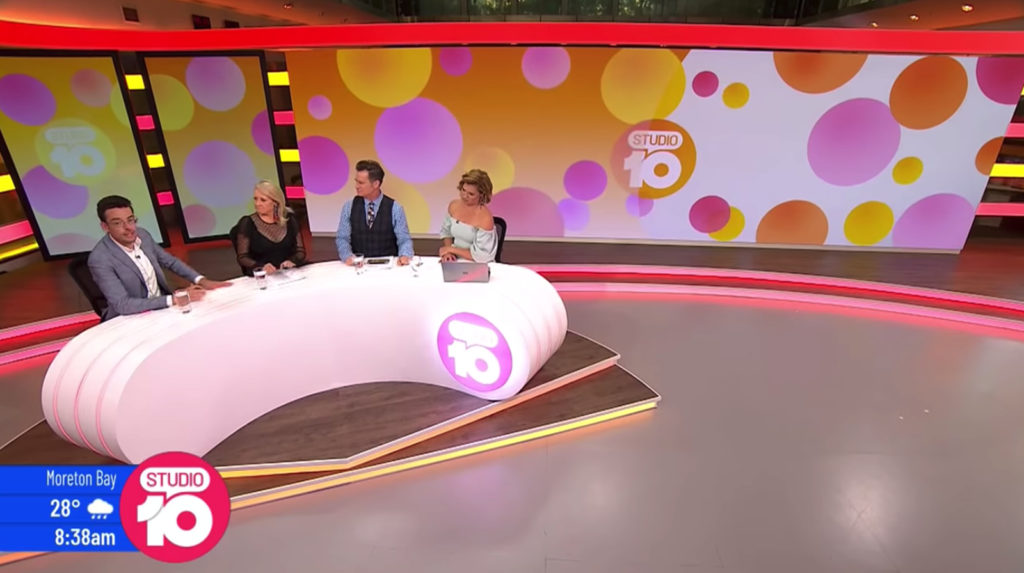 Network 10 Sydney debuts new set — the first of several as part of an ...