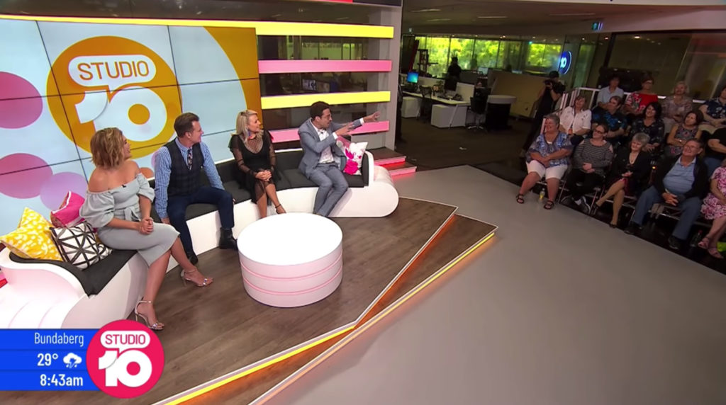 Network 10 Sydney debuts new set — the first of several as part of an ...