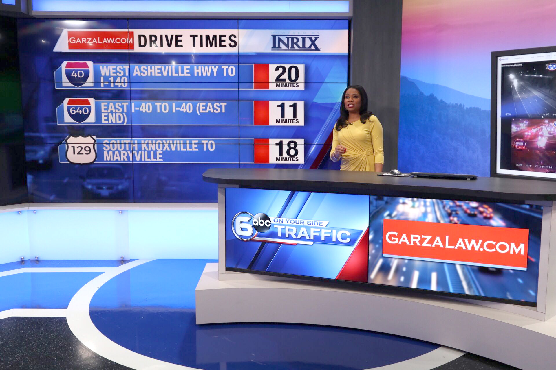 Knoxville ABC 6 - WATE Broadcast Set Design Gallery