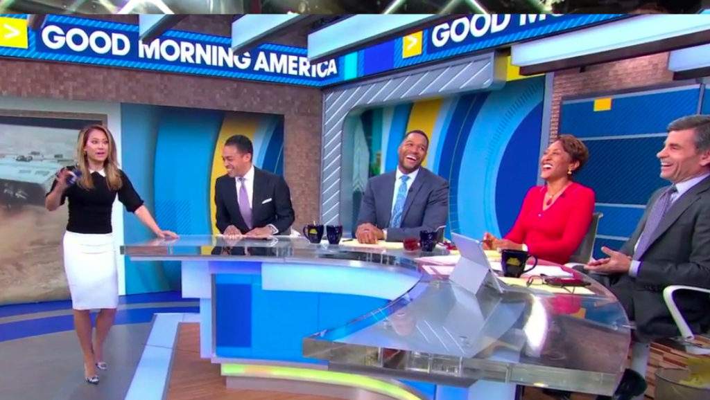 'GMA' tinkers with new set's background graphics - NewscastStudio