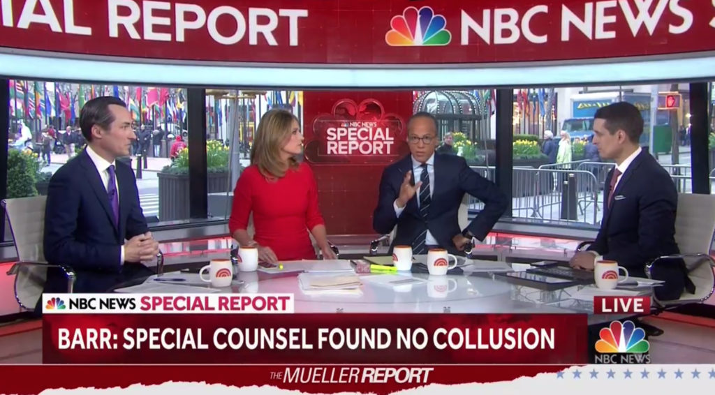 How the networks covered Mueller Report release - NewscastStudio