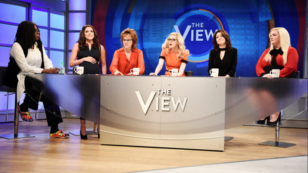 How 'SNL' recreated 'The View' set design - NewscastStudio
