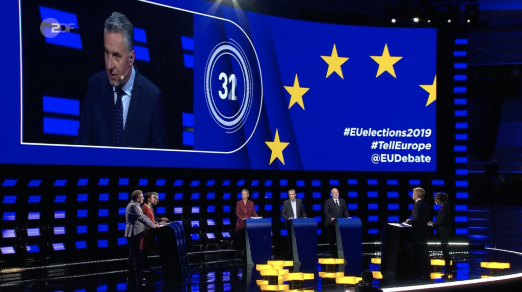 EU debate ahead of election turns Parliament into the stage ...
