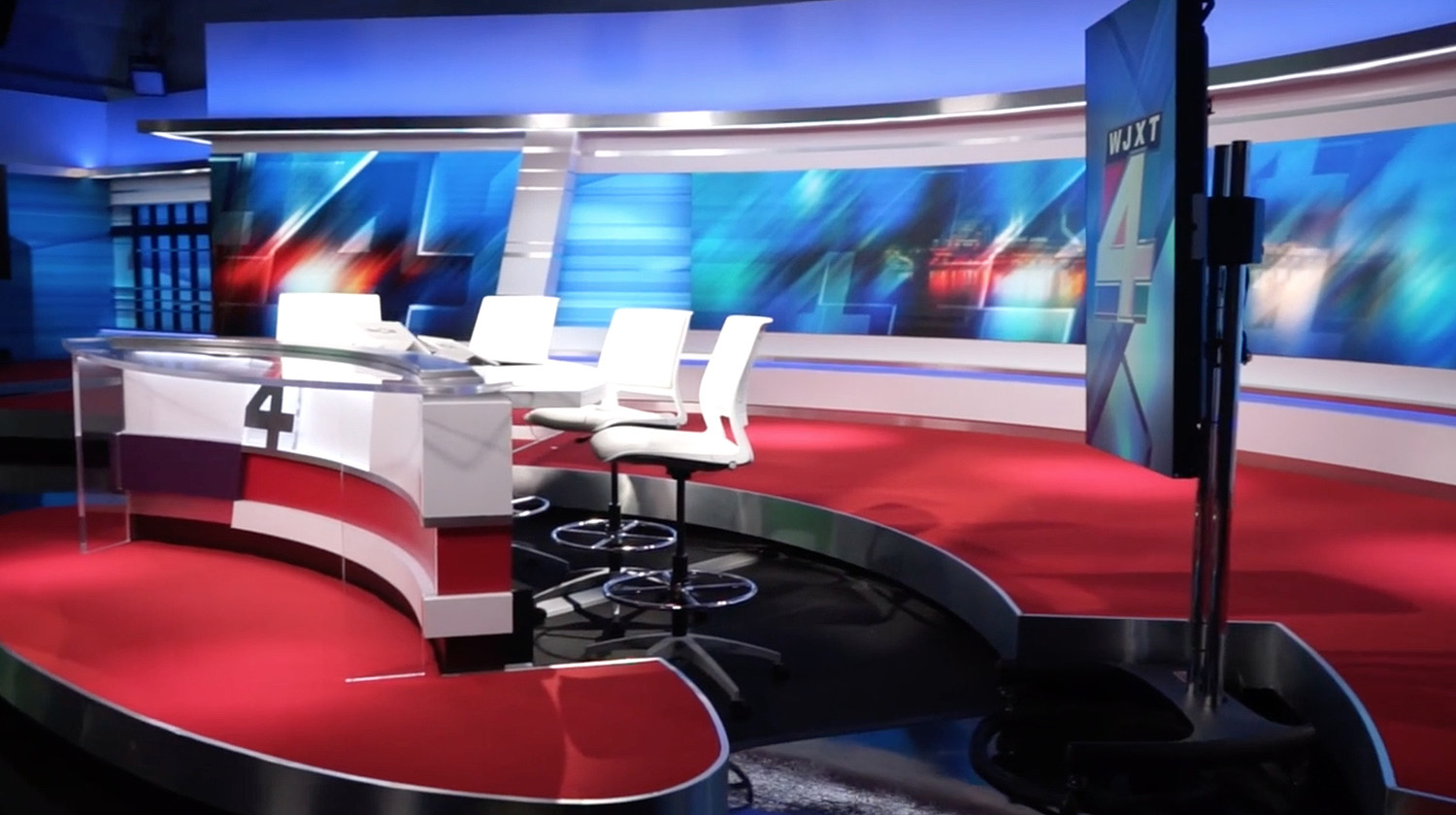 News 4 JAX - WJXT Broadcast Studio Design Gallery