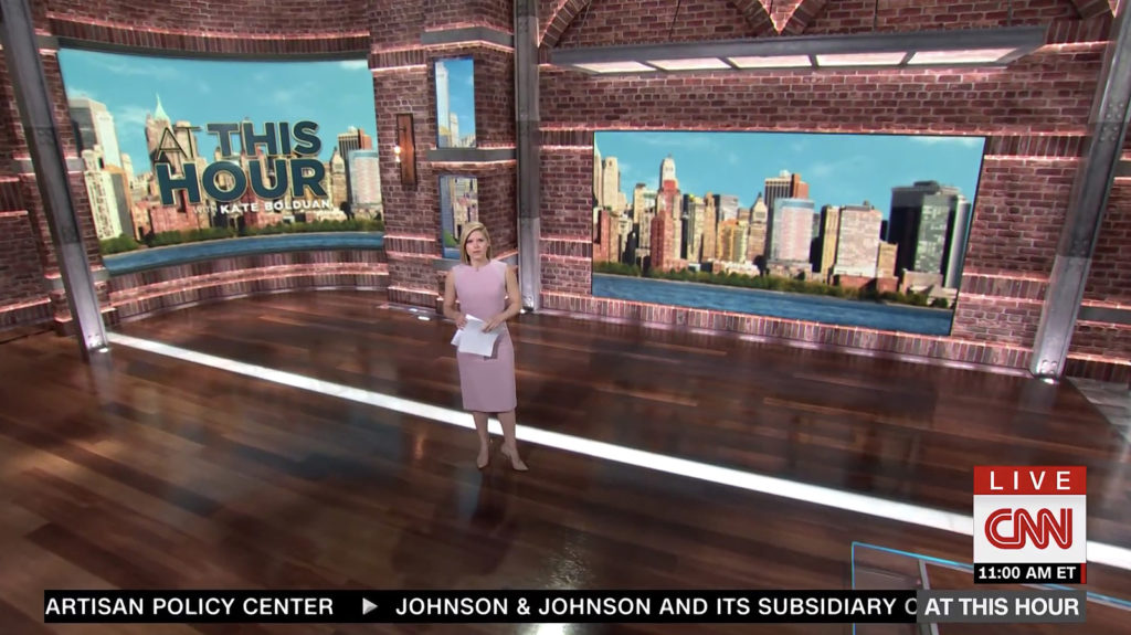 CNN's 'At This Hour' moves into 'New Day' studio - NewscastStudio