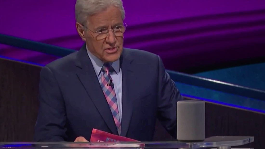 Alexa takes over for Alexa and reads 'Final Jeopardy!' clue ... Alexa takes over for Alexa and reads 'Final Jeopardy!' clue ...