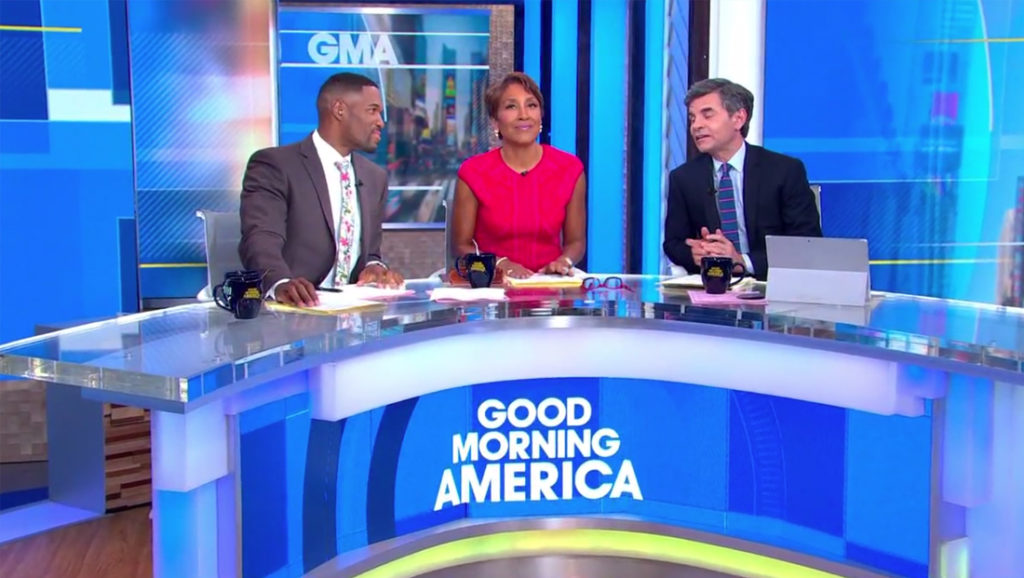 'GMA' gets new home base backgrounds - NewscastStudio