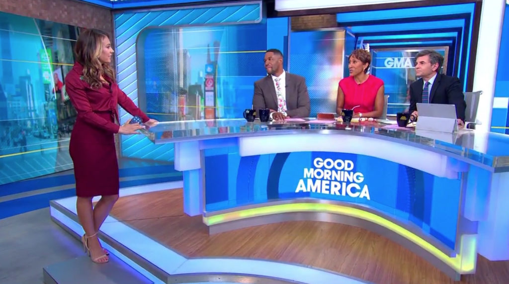 'GMA' gets new home base backgrounds - NewscastStudio