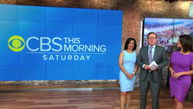 'CBS This Morning' makeover extends to Saturday edition - NewscastStudio