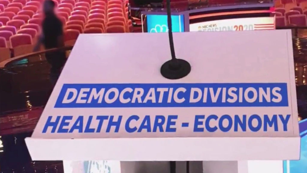 'Nightly' adds its own 'notes' to lecterns in debate preview package ...