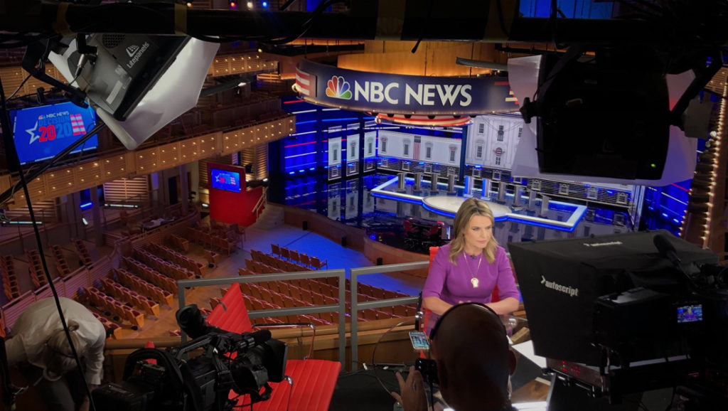First look at the first democratic debate stage set in Miami ...