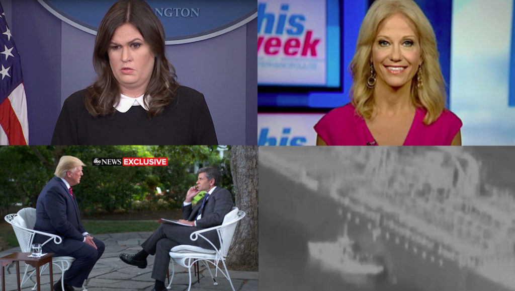 How the networks covered a busy day of news coming from the White House ...