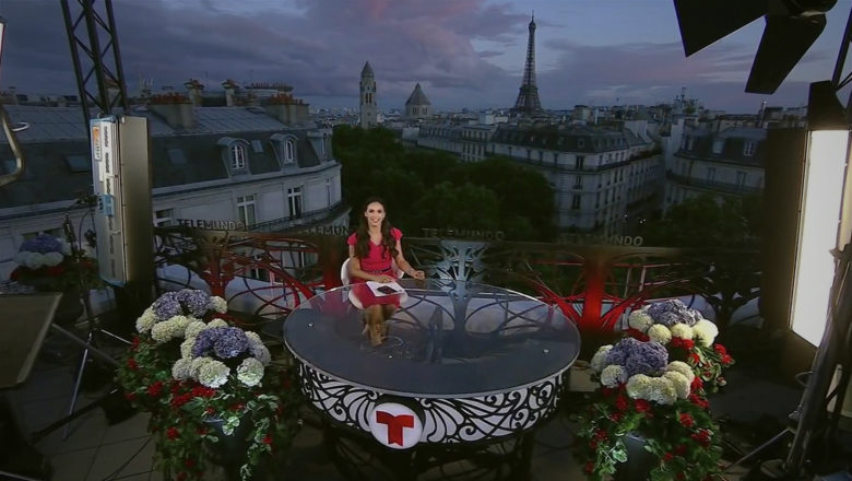 Eiffel Tower, local architecture inspires Telemundo's 'sturdy' iron ...