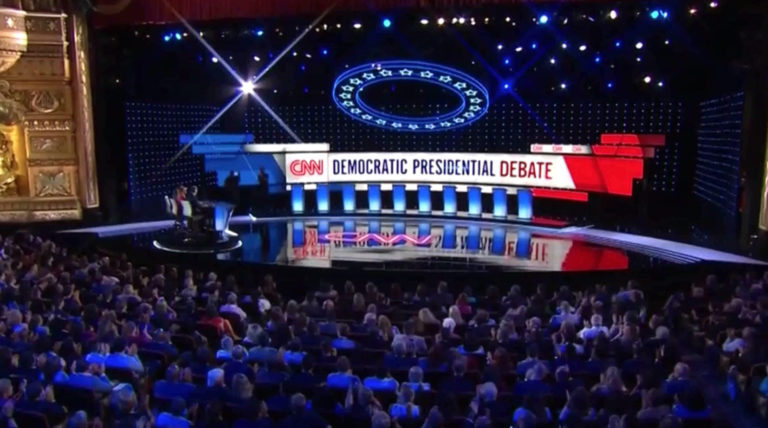 CNN creates cohesive look for debate - NewscastStudio