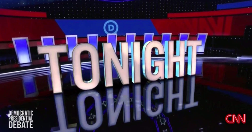 CNN creates cohesive look for debate - NewscastStudio