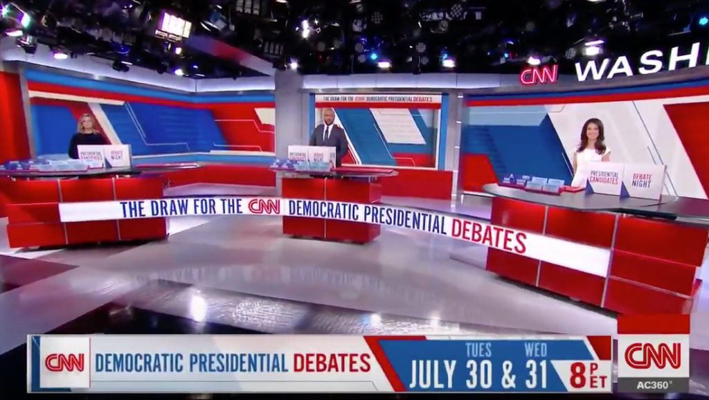 How CNN's 'The Draw' determined its debate lineups in a low tech way ...