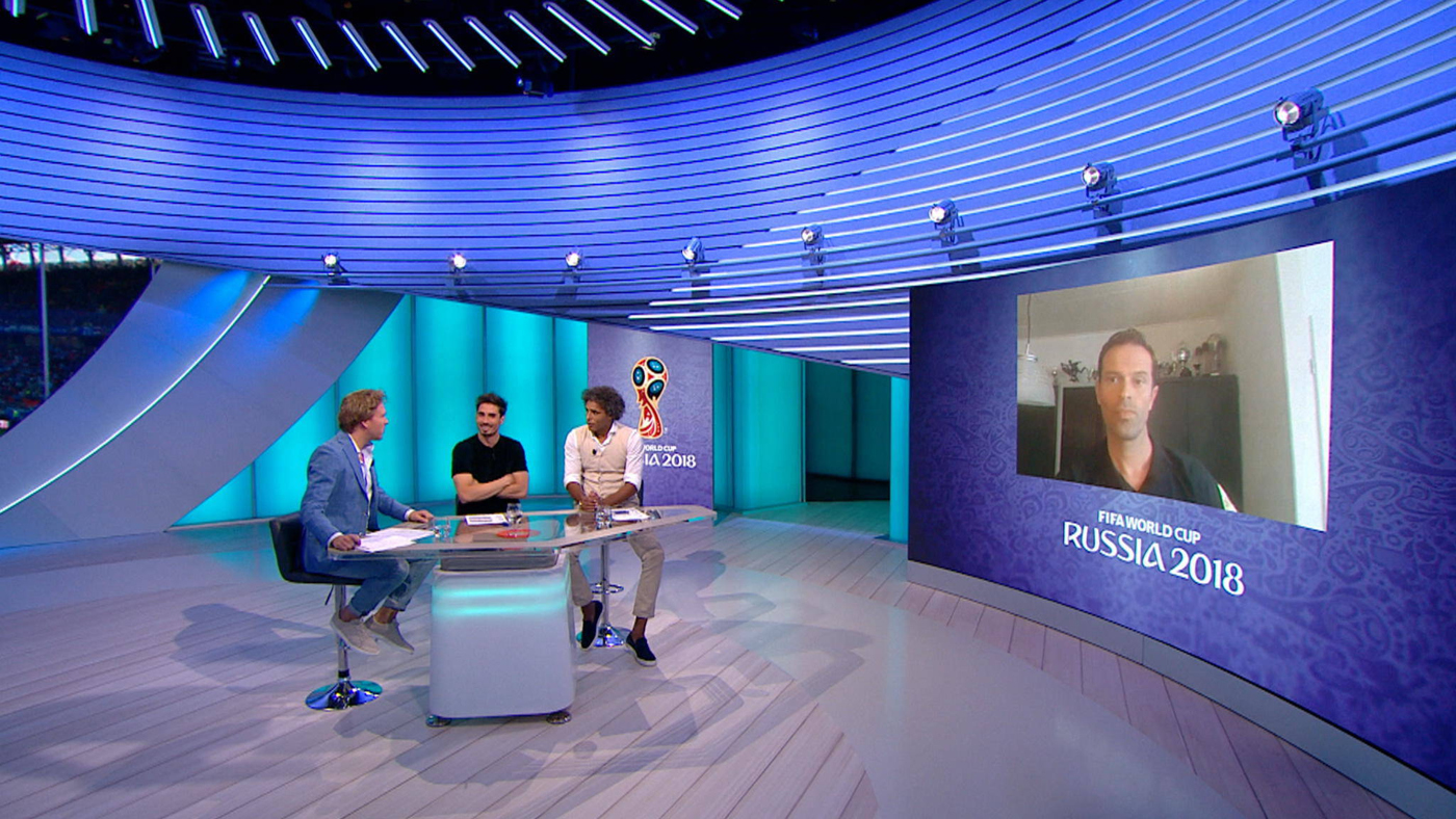 NOS Studio 7 Broadcast Set Design Gallery