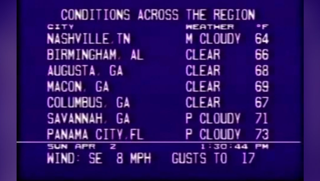 A look back: Weather Channel graphics of the past - NewscastStudio