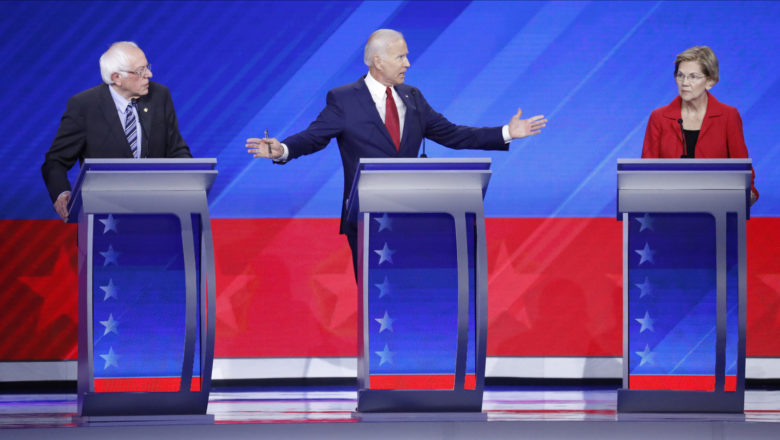 ABC goes structural for its Democratic debate stage design - NewscastStudio