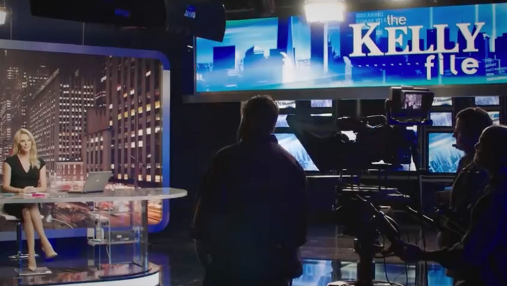 'Bombshell' production design team re-created Fox sets - NewscastStudio