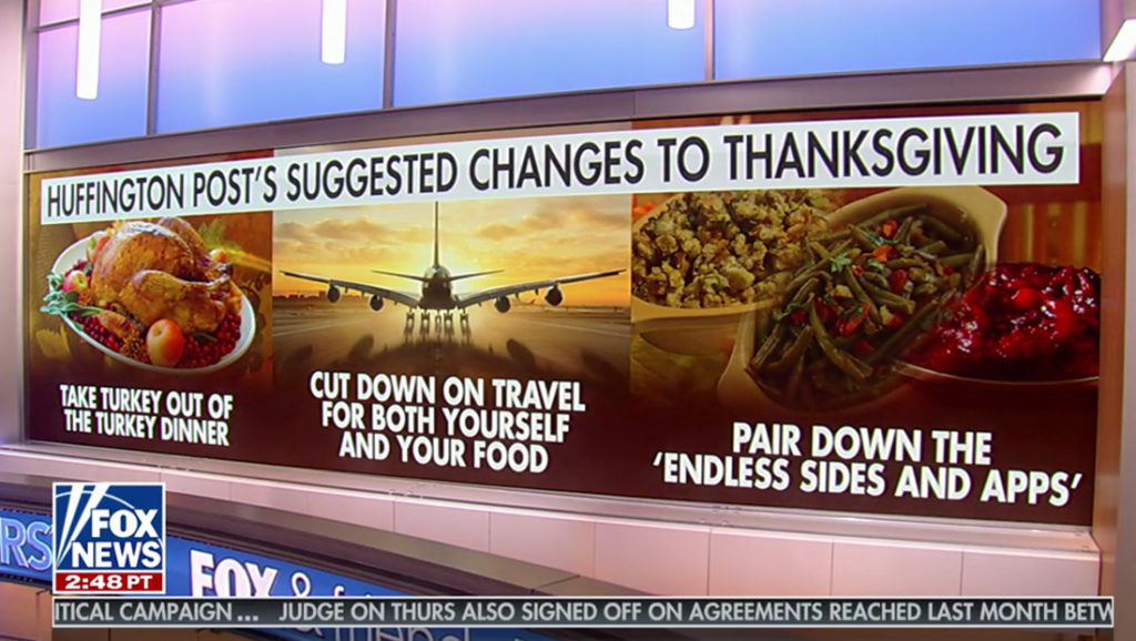 Fox's interesting choice of imagery in 'War on Thanksgiving' graphic ...