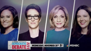 MSNBC drives home moderators' experience in debate promo - NewscastStudio