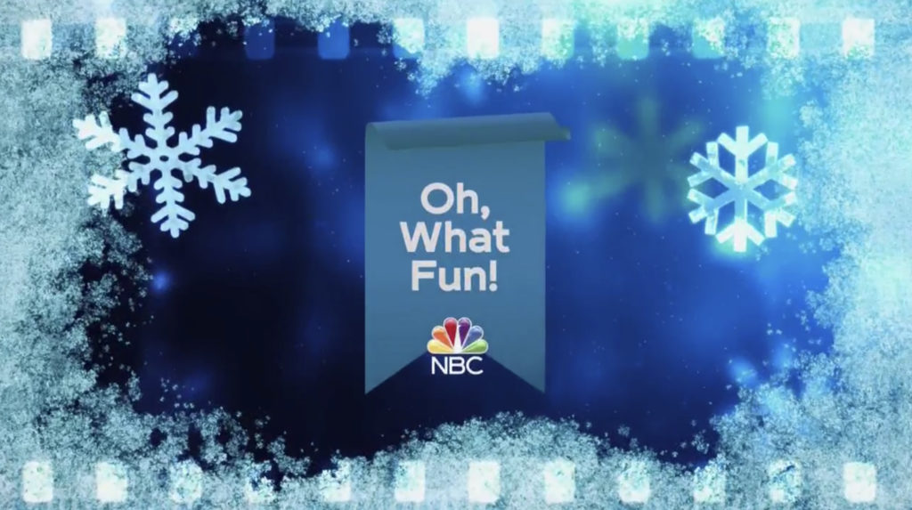 NBC keeps the 'fun' going this year's holiday promos - NewscastStudio