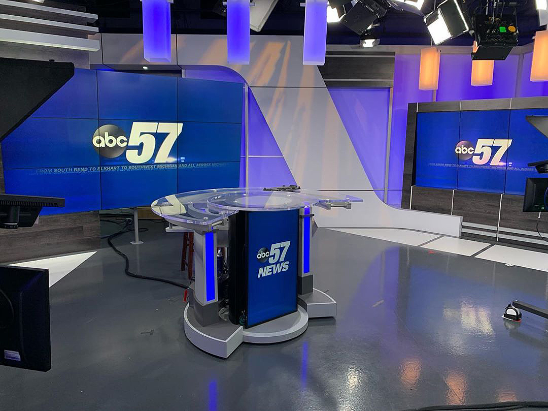 ABC 57 - WBND - Broadcast Set Design Gallery