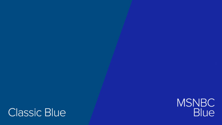 Blue is truly a 'classic' color for broadcast design - NewscastStudio